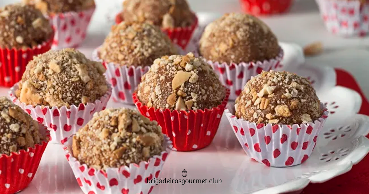 Receita de Brigadeiro Gourmet com Biscoito Maria | Brigadeiro Gourmet